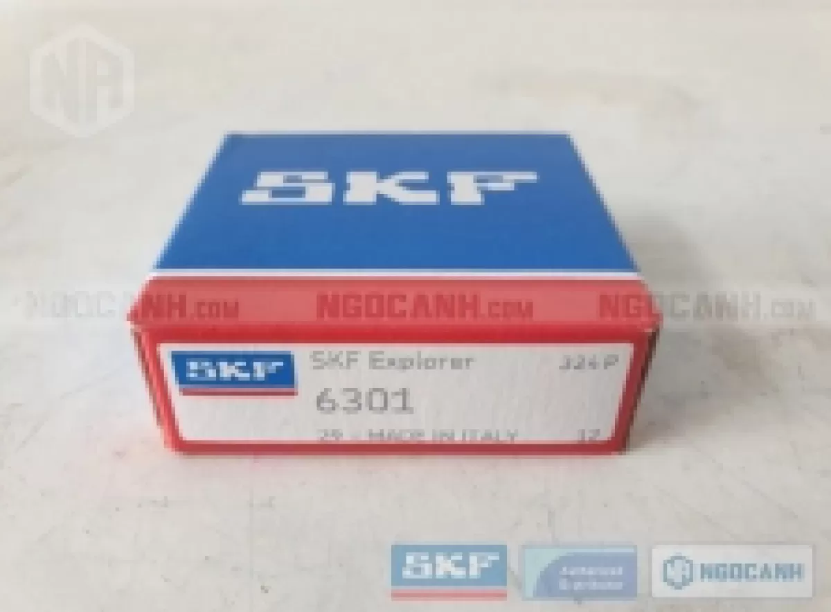 Vòng bi 6301 SKF chính hãng - Cấu tạo và thông số 6301